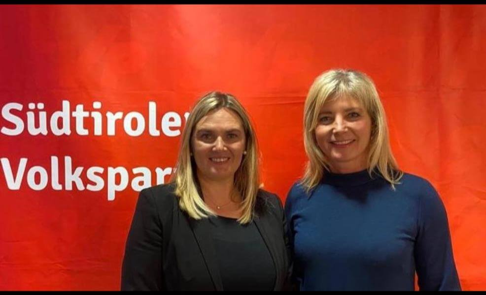 Gedankenaustausch mit der bayerischen Frauenvorsitzenden Ulrike Scharf