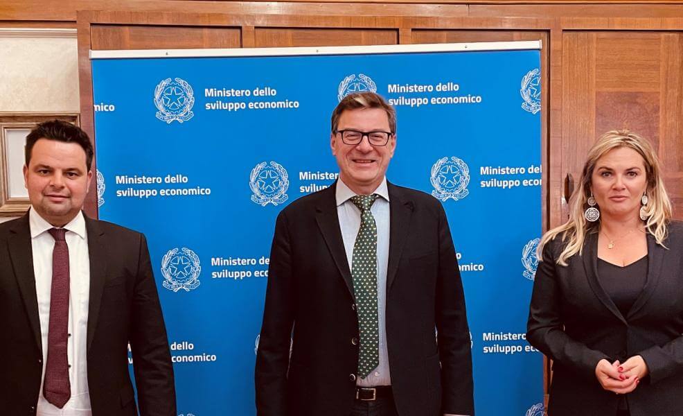 Gebhard und Durnwalder bei Giorgetti: Schwerpunkte Haushalt 2022 besprochen